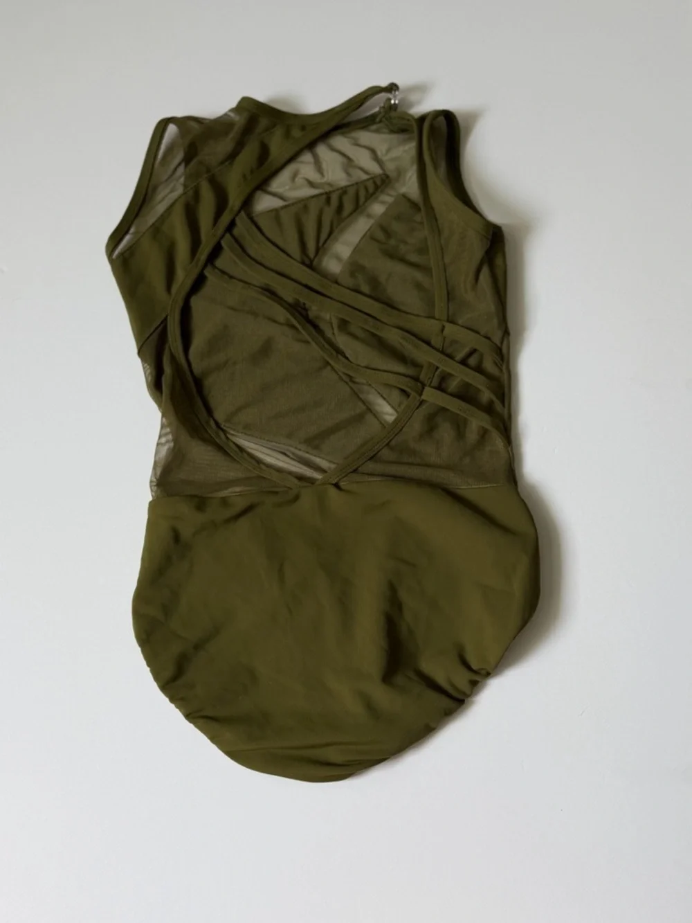 La Dance Designs | Other | La Dance Designs Girls Olive Green Mesh ...